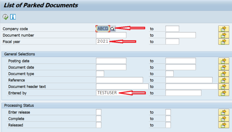 FBV0 Tcode in SAP: How to Post a Parked Document? - SAPFICOBLOG